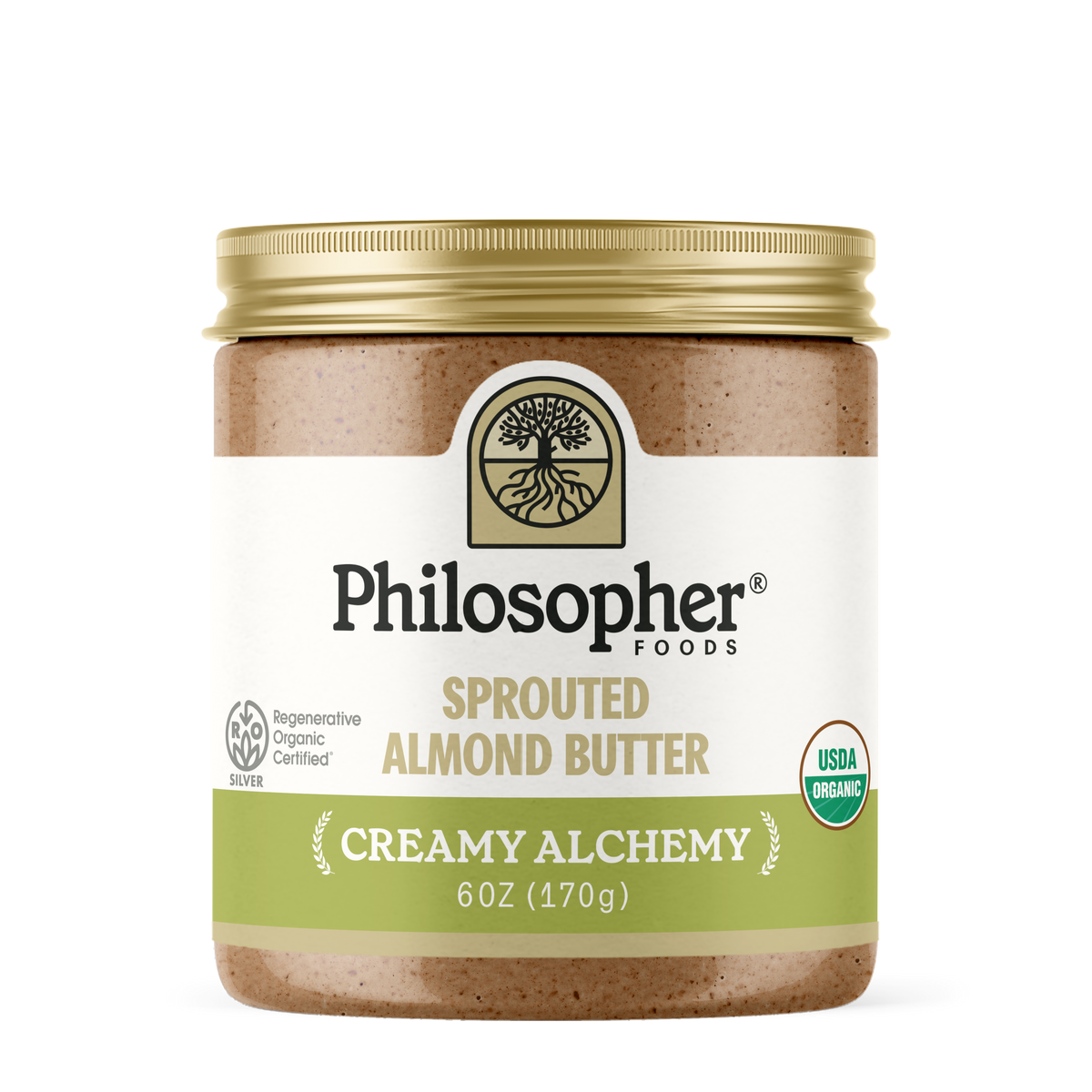 Creamy Alchemy Sprouted Almond Butter – Philosopher Foods