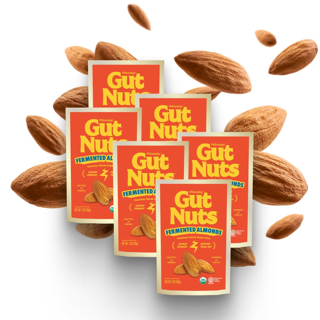 Gut Nuts - Fermented Almonds – Philosopher Foods