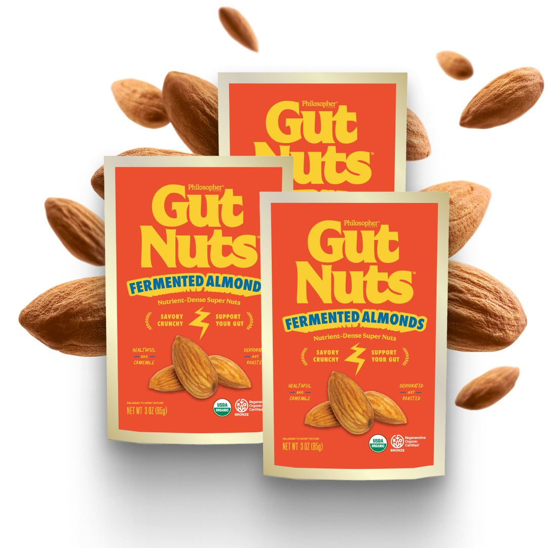 Gut Nuts - Fermented Almonds – Philosopher Foods